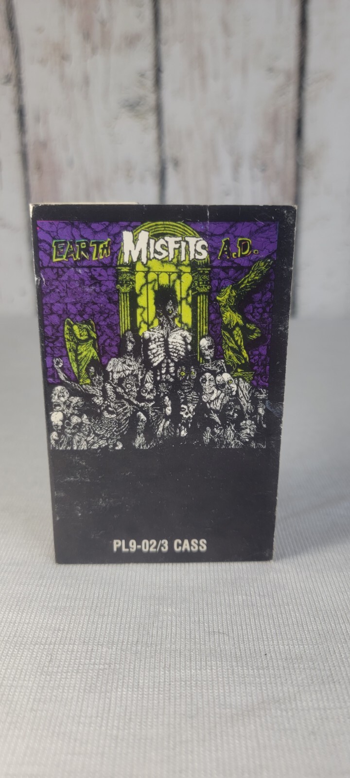 MISFITS Earth A.D. U.S. Cassette Plan 9 Caroline PL9-02/3 CASS RARE ...