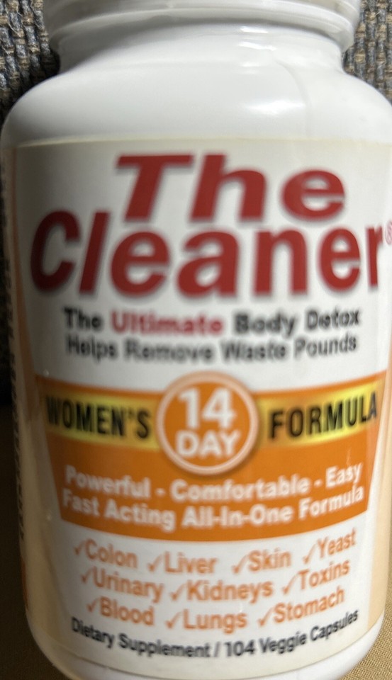 The Cleaner Ultimate Full Body Detox Helps Remove Waste Pounds WOMENS ...