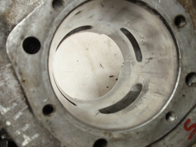 Hirth 634 Chrome Cylinder Snowmobile Engine Rough Used Rupp Chaparral ...