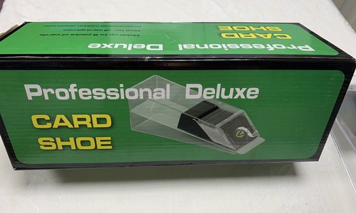 New In Box Professional Deluxe Card Shoe Holds 6 Pack Cards Motion ...