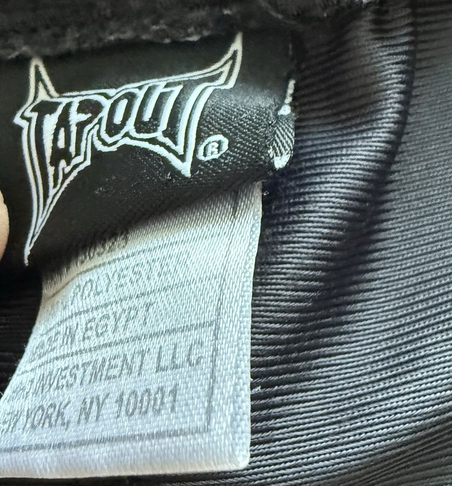 Vtg Y2K TAPOUT MMA Basketball Training Shorts Men's XL 12" Inseam ...