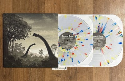 Jurassic Park movie soundtrack Dino DNA color vinyl record John ...