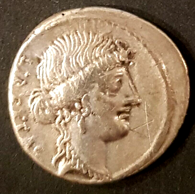 ROMAN IMPERATORIUM: Brutus, Denarius, LIBERTAS, Rome 54 BC | eBay