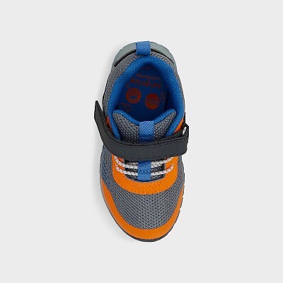 Toddler Boys' Surprize by Stride Rite Flash Light-Up Sneakers - Gray 5T ...