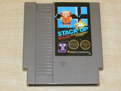 Nintendo NES - Stack-Up by Nintendo - SUPER RARE PAL GBR - Unreleased ...