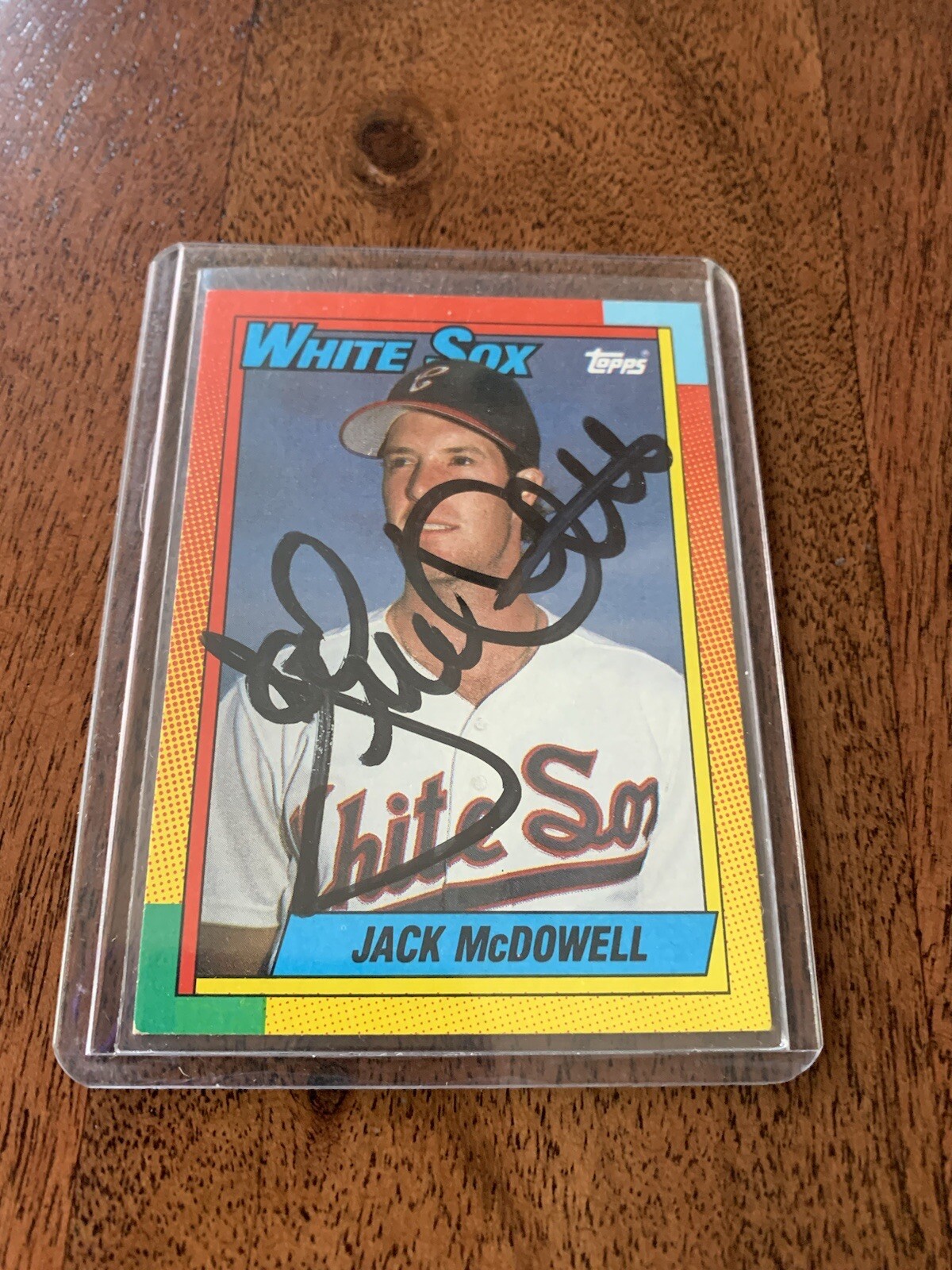 Jack McDowell Autographed Rookie Baseball Card 1990 Topps #71T | eBay