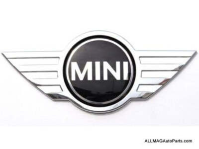 Mini Cooper Rear Emblem Badge New OEM 51147026186 02-17 | eBay