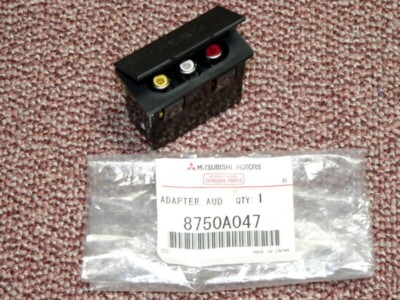 MITSUBISHI GENUINE OUTLANDER 2006/09-2013/06 ADAPTER, AUD 8750A047 OEM ...