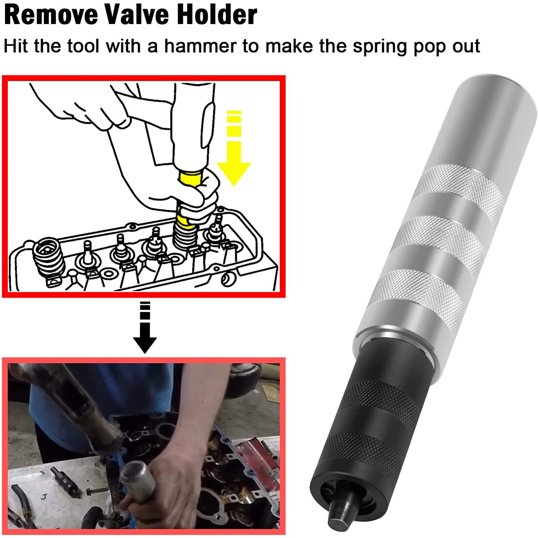 36050 Valve Keeper Remover Installer Spring Retainer Automotive Car ...