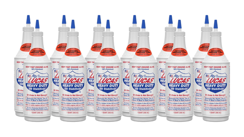 Lucas Oil 10001 Heavy Duty Oil Stabilizer, 1 Quart, Pack of 12 | eBay