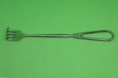 Holco Retractor General Oper Volkman 4 Sharp Prong Loop Handle 8.5inch ...