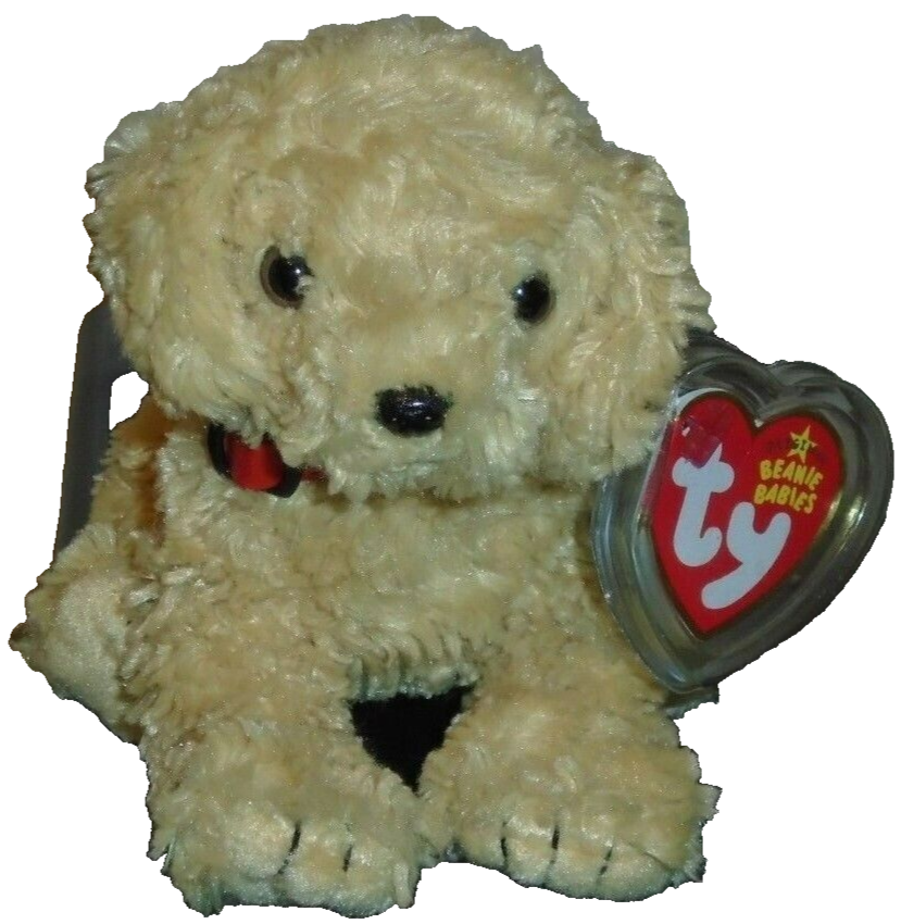 Ty Beanie Baby DOOLEY the Golden Retriever Dog 6" NEW MWMTs Stuffed ...