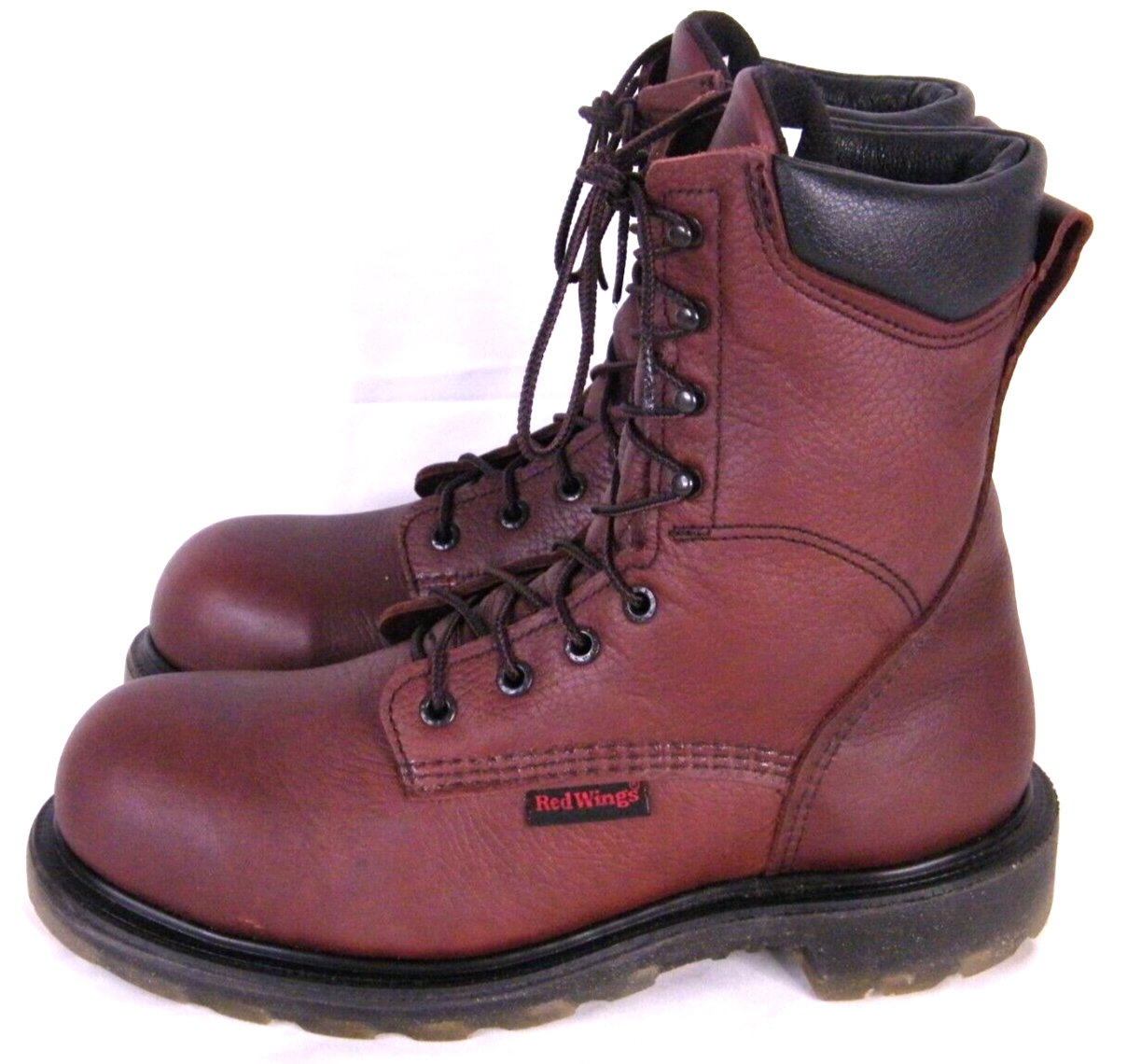 Red Wing 2408 SUPERSOLE® 2.0 Brown 8-INCH SAFETY TOE BOOTS - Men's size ...