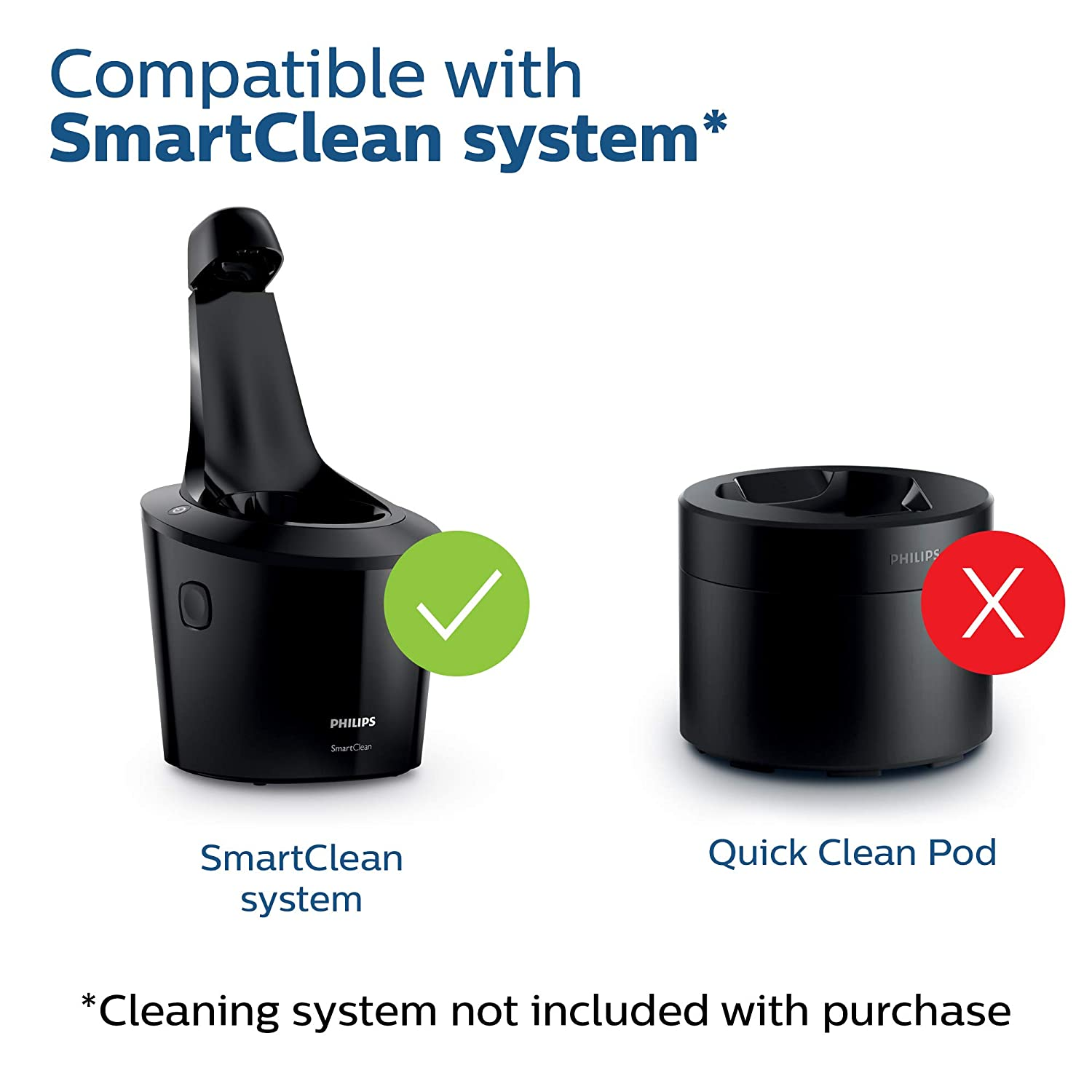 Philips Norelco Cleaning Cartridges for Smartclean System, 2 Count | eBay