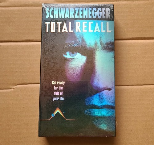 Total Recall VHS SEALED Arnold Schwarzenagger 1999 Artisan Home ...