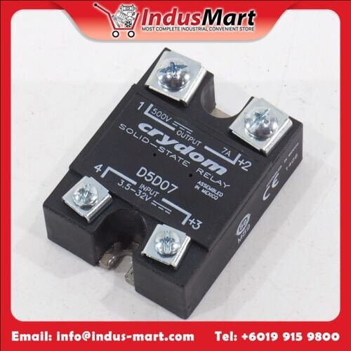 [Refurbish] CRYDOM D5D07 Solid State Relays - Industrial Mount PM IP00 ...