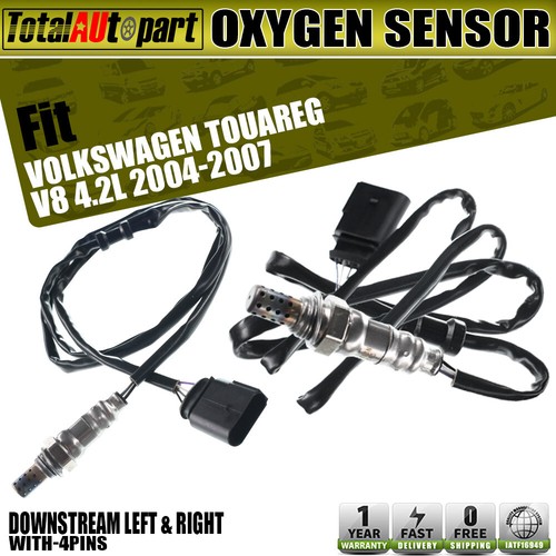 2Pcs Oxygen Sensor for Volkswagen Touareg 2004-2007 4.2L Downstream ...