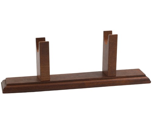 Display Desktop Stand Brown Wood for Flintlock Pistols | eBay