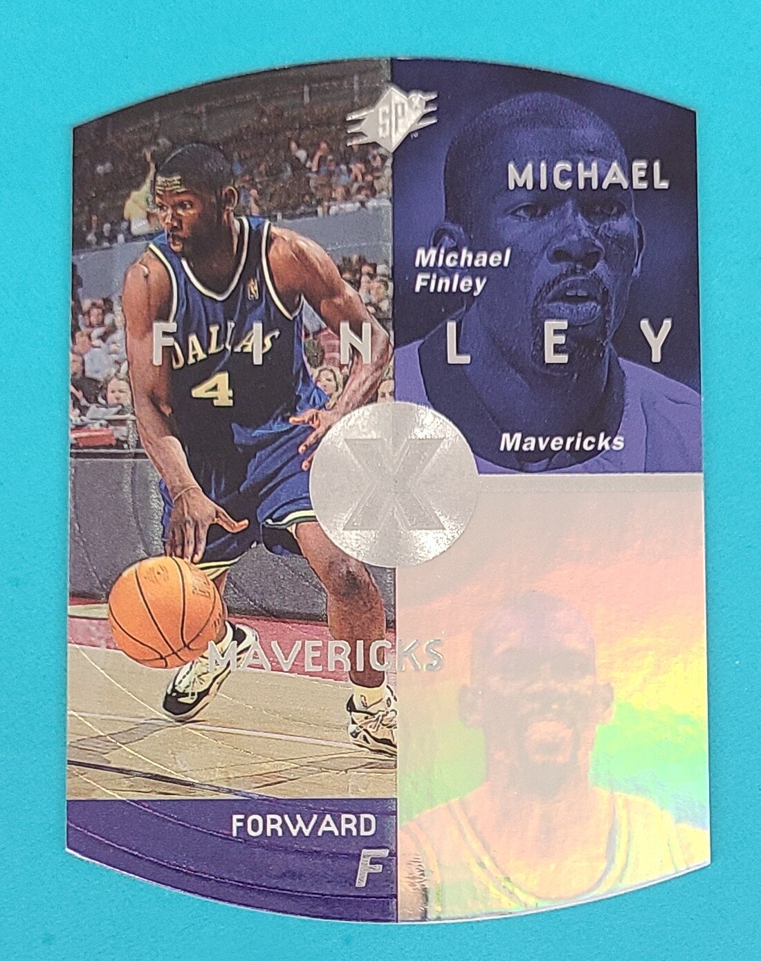 1997-98 SPx #10 Michael Finley Dallas Mavericks BASKETBALL Card D | eBay