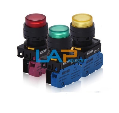 2PCS NEW FOR KACON convex push button switch J2-37H 24VDC 22mm | eBay