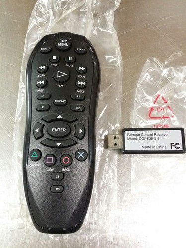 NEW Remote Control for PS3 Sony Playstation 3 with USB Receiver, Model ...