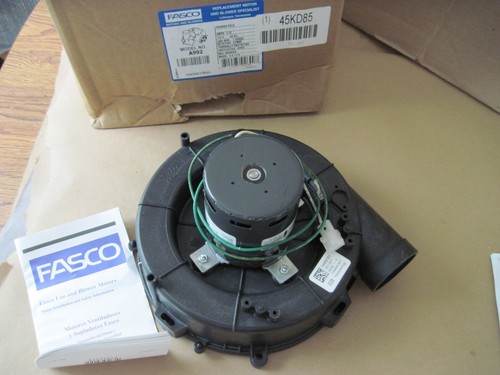 Genuine Fasco A992 Round Blower, 3400 RPM, 1 Phase, Direct, Plastic, 1 ...