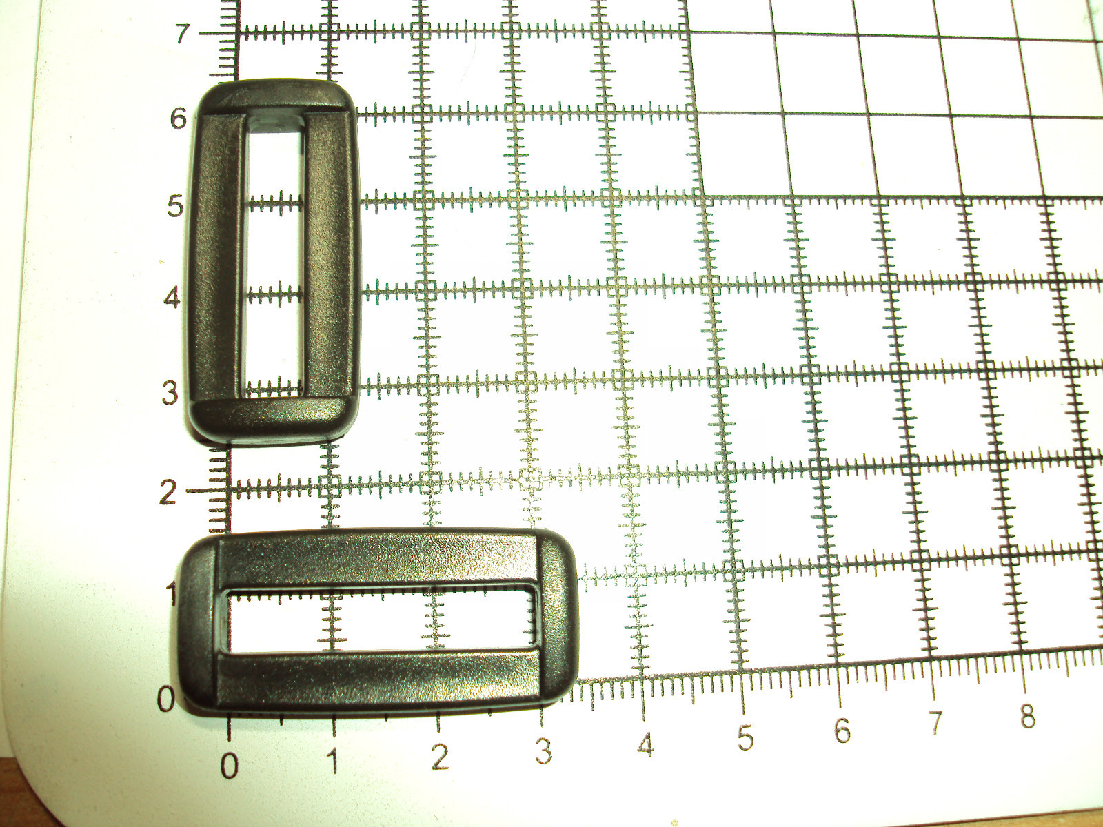 10pcs. Black Plastic 2 Bar Loop Buckles for Webbing 30mm "B" | eBay
