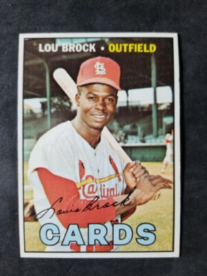 1967 Topps LOU BROCK card # 285 [card 1] | eBay