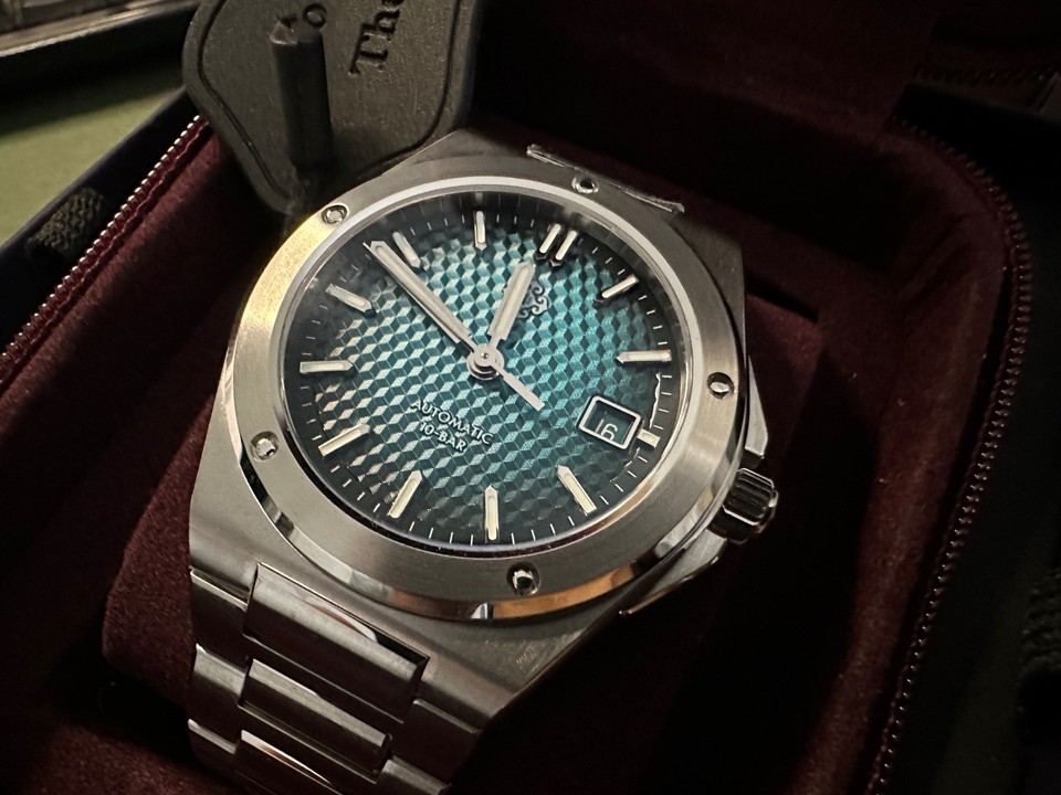 *Discontinued* Ixdao 39.5 Teal Dial Engineer Teal Watch-PT5000 Automatic Ix&Dao | eBay UK