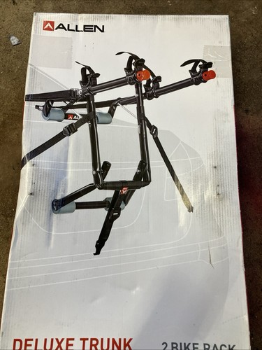 Allen Sports Deluxe 2-Bike Trunk Mount Rack, Model 102DN-R, Black Bike ...