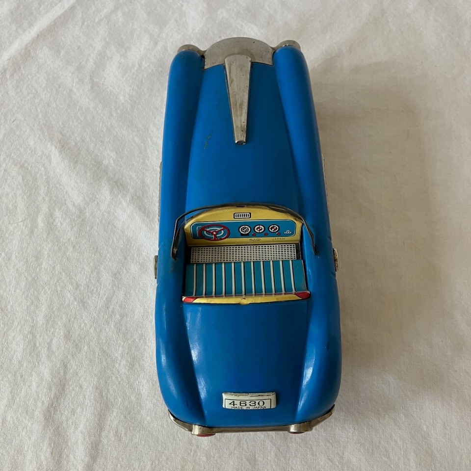 Cragstan Asahitoy Japan Tin Friction Litho Car Vintage 1950s 1960s | eBay