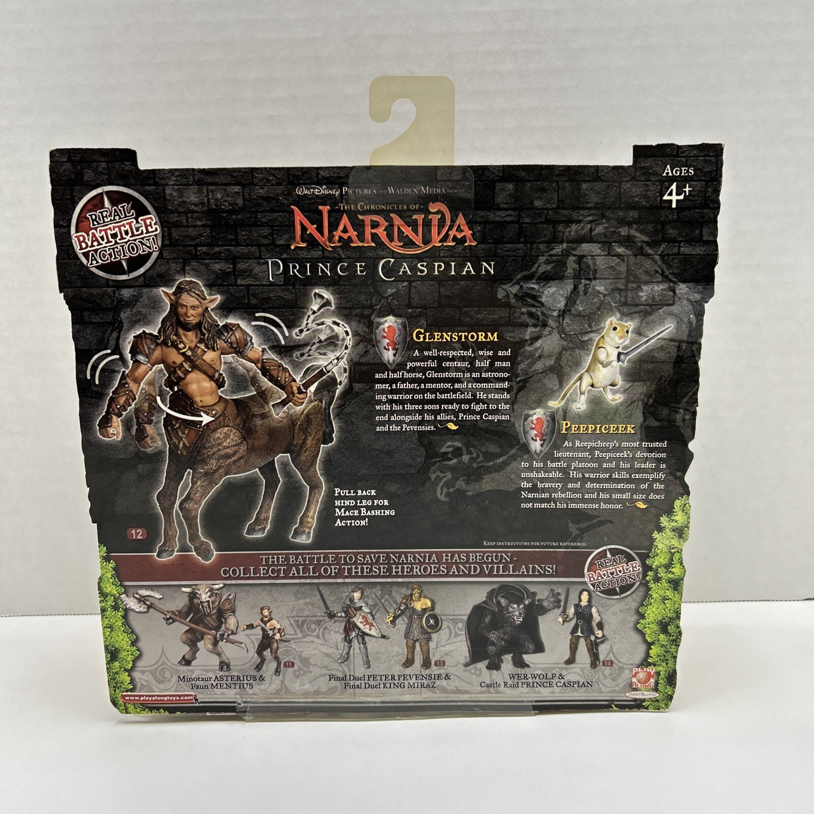 The Chronicles of Narnia Prince Caspian Centaur Glenstorm & Mouse ...