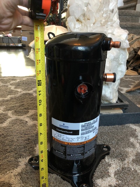 Emerson Copeland Scroll Compressor 460 V 60 Hz 3 Phase R-410a Zp54k5e ...