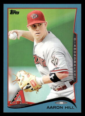 2014 Topps - Aaron Hill #292 Arizona Diamondbacks - Walmart Blue | eBay