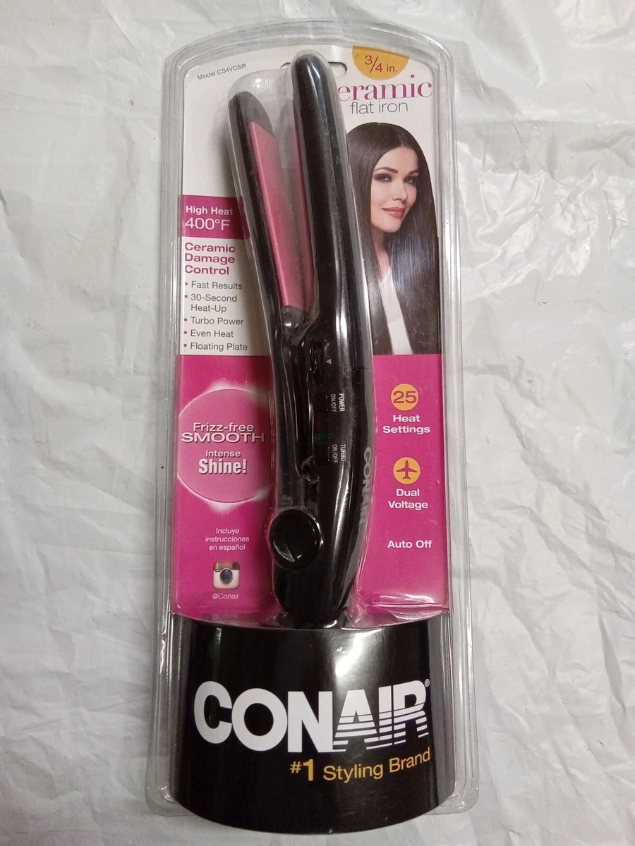 Best Conair Mini Pro 1/2 Flat Iron Hair Straightener For