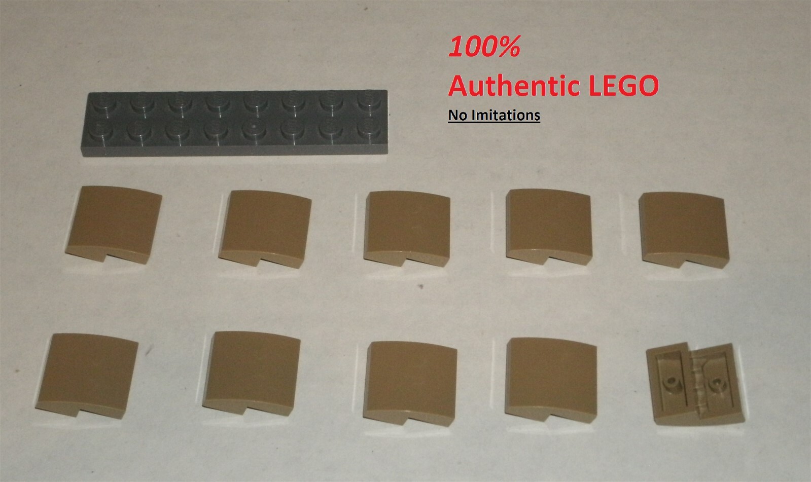 LEGO NEW 2x2 Dark Tan Slope Curved (10x) 6093038 Brick 15068 | eBay