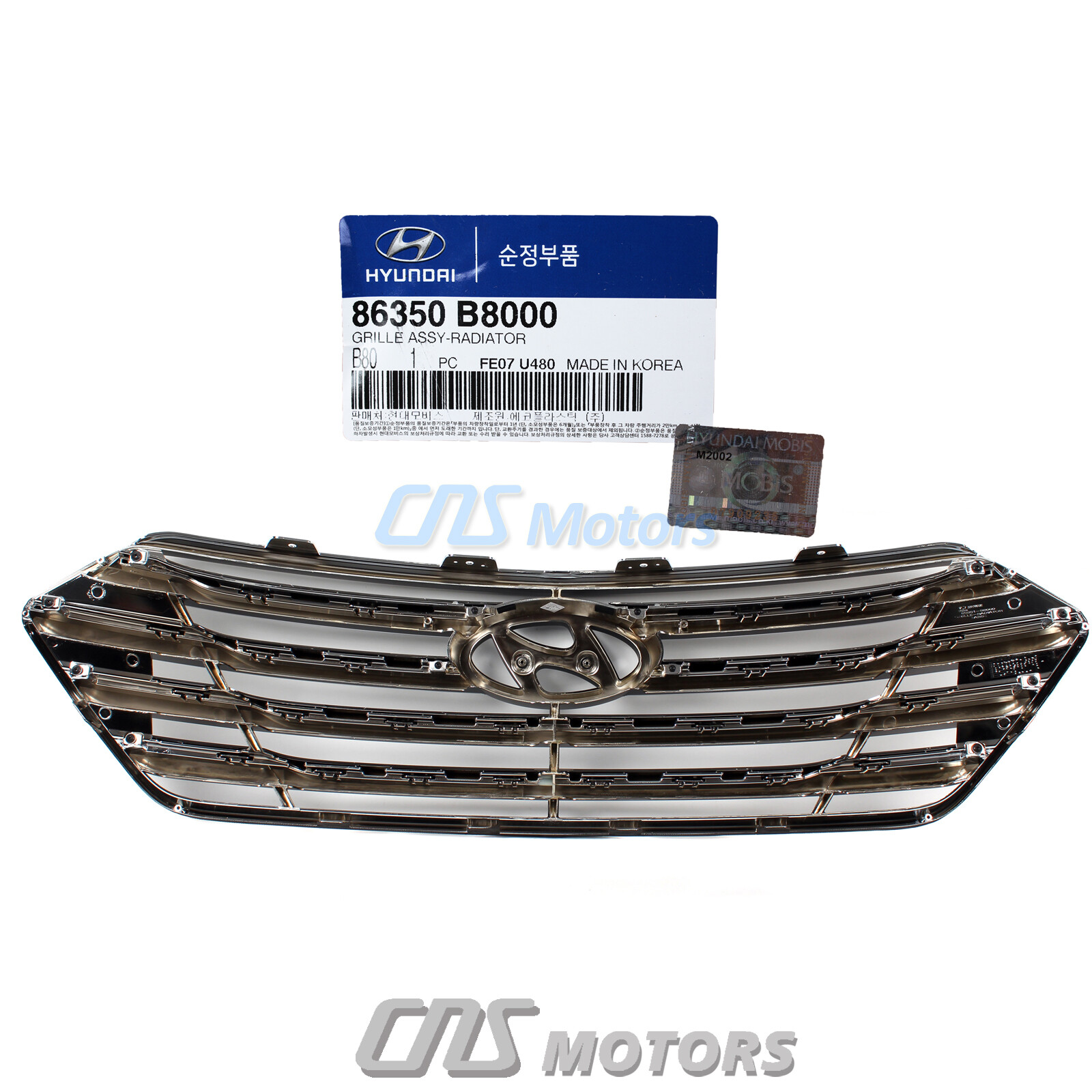 ⭐GENUINE⭐ Radiator Grille for 13-16 Hyundai Santa Fe XL 3.3L 7 Seats ...