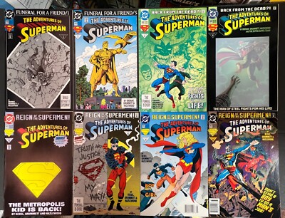 Adventures of Superman Run #498-508 +#500, 501, 505 Variants DC Comics ...