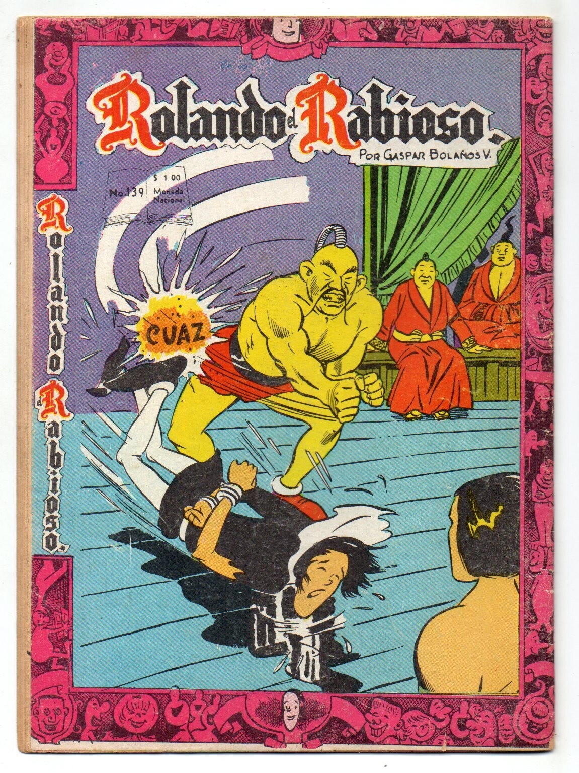 ROLANDO el RABIOSO #139 Ediciones Joma Mexican Comic 1967 | eBay