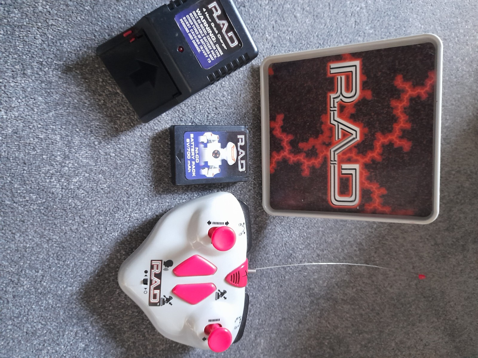 Rad Radio Remote Controll Vintage Robot Retro Rad 90s Toymax Rare Fully ...