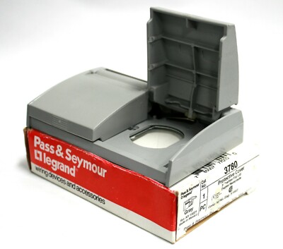 PASS & SEYMOUR 3780 Protective Weatherproof Outlet Cover Duplex ...
