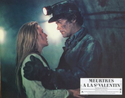 NEIL AFFLECK LORI HALLIER MY BLOODY VALENTINE 1981 VINTAGE LOBBY CARD ...