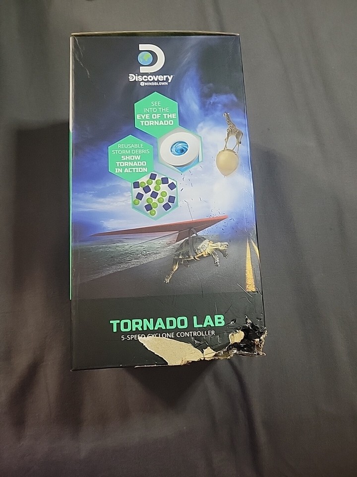 Discovery MINDBLOWN Tornado Lab Educational Science Kit with Sound and ...