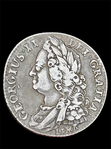 1745 Lima Shilling George II British Silver Coin - VF+++! | eBay UK