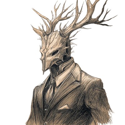 Civilized Wendigo Vinyl Car Decal Sticker – Waterproof & UV-Resistant ...