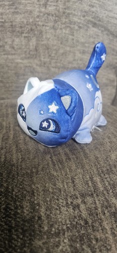 Aphmau MeeMeows Plush Celestial Moon Stars Cat Blue 6" | eBay