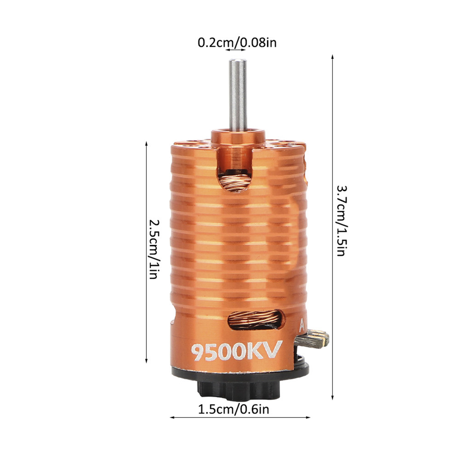 Rocket MINi Z 9500KV 2Poles Brushless Motor For 1/24 1/28 RC Model Car ...