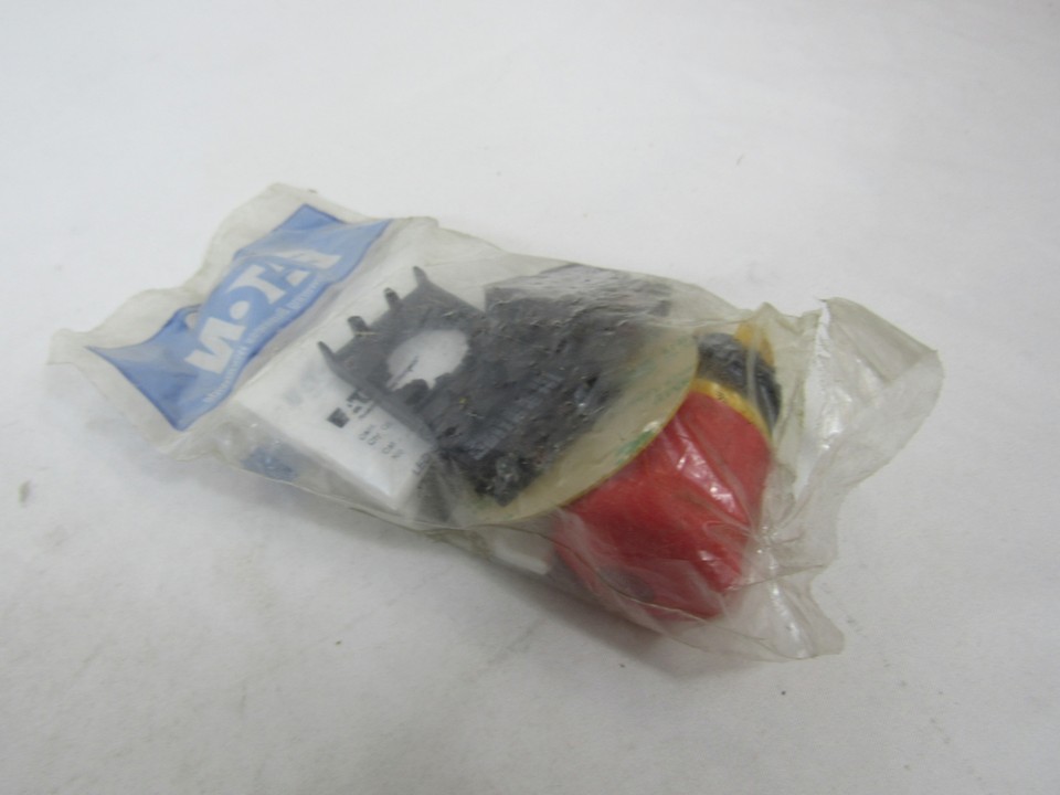 Eaton NSB M22-PVL-K12-R-P Pushbuttons Illuminated 30V 1NO 2NC Red NEMA ...