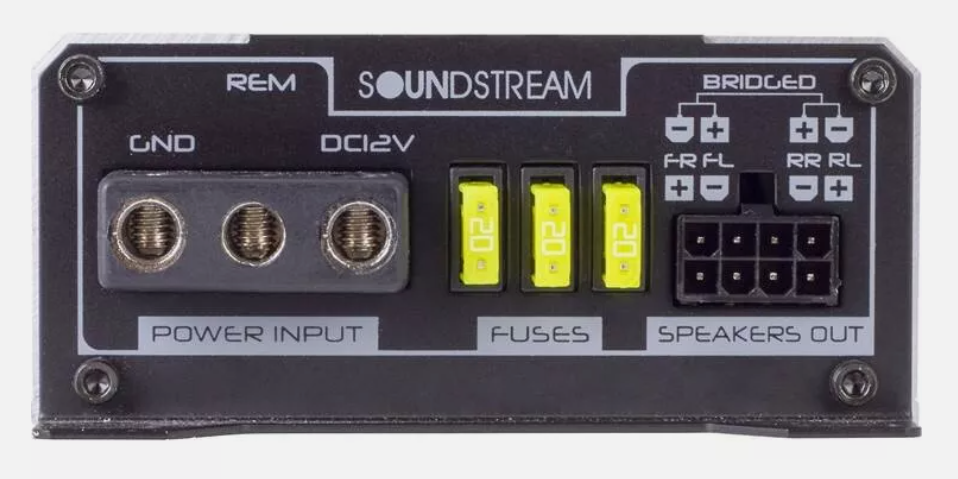 Soundstream Reserve DPA4.1600D, NEW Compact 4-Channel Car Audio ...