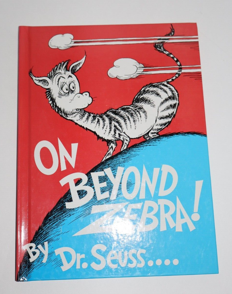 Vintage On Beyond Zebra Dr. Seuss Hardcover Book! Out of Print! | eBay